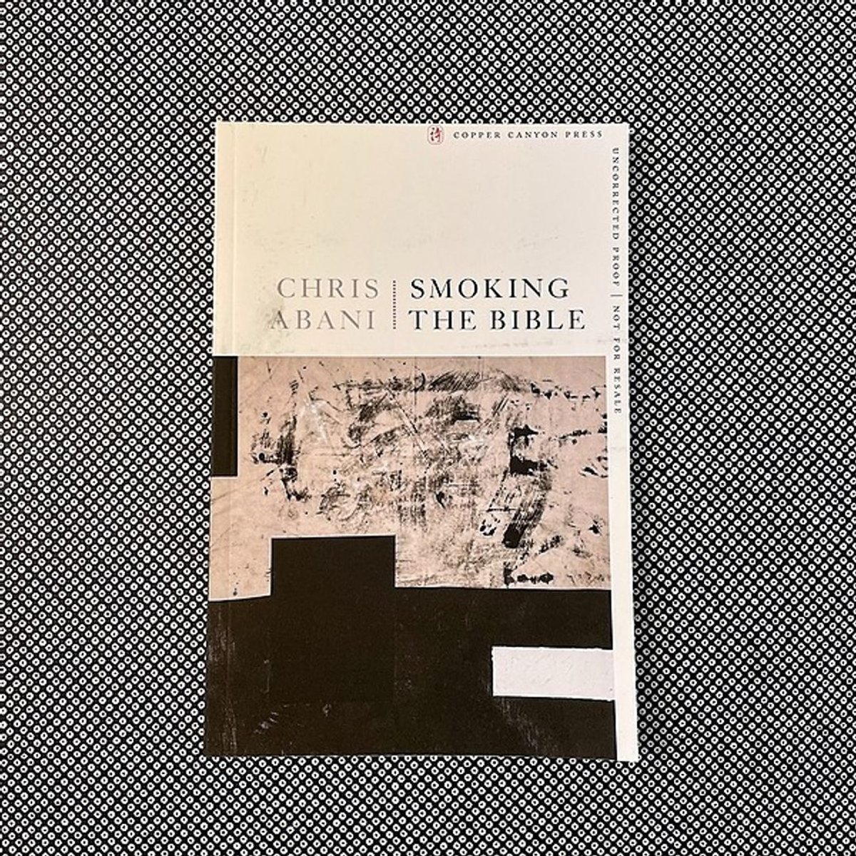 Smoking the Bible by Chris Abani