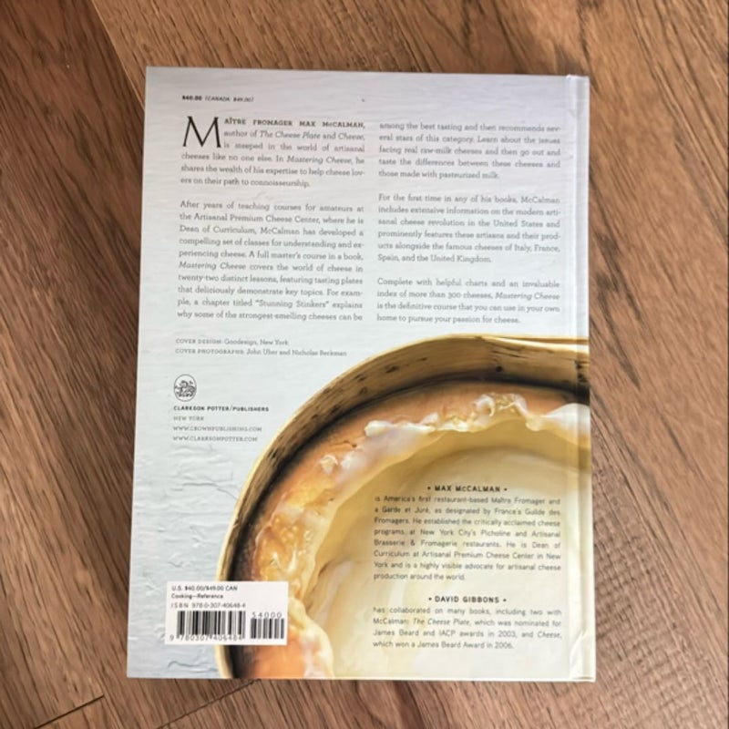 Mastering Cheese by Max McCalman, David Gibbons