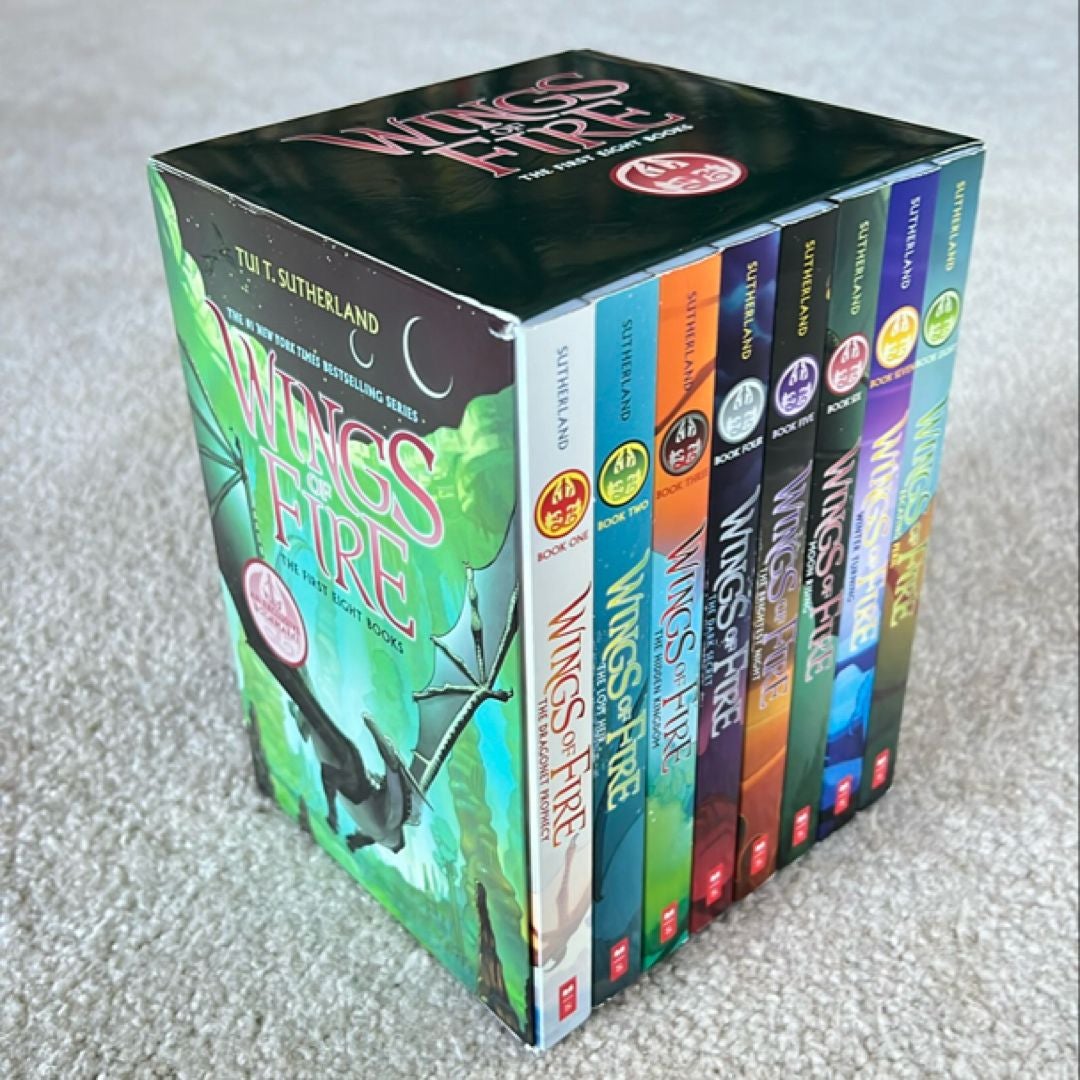 Wings of Fire Boxed Set by Tui T. Sutherland, Paperback | Pangobooks