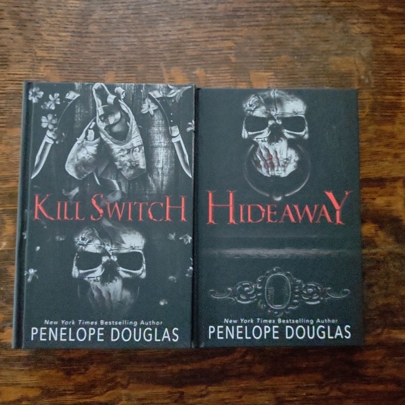 OG SIGNED VERSION OF HIDEAWAY & KILLSWITCH by Penelope Douglas ...