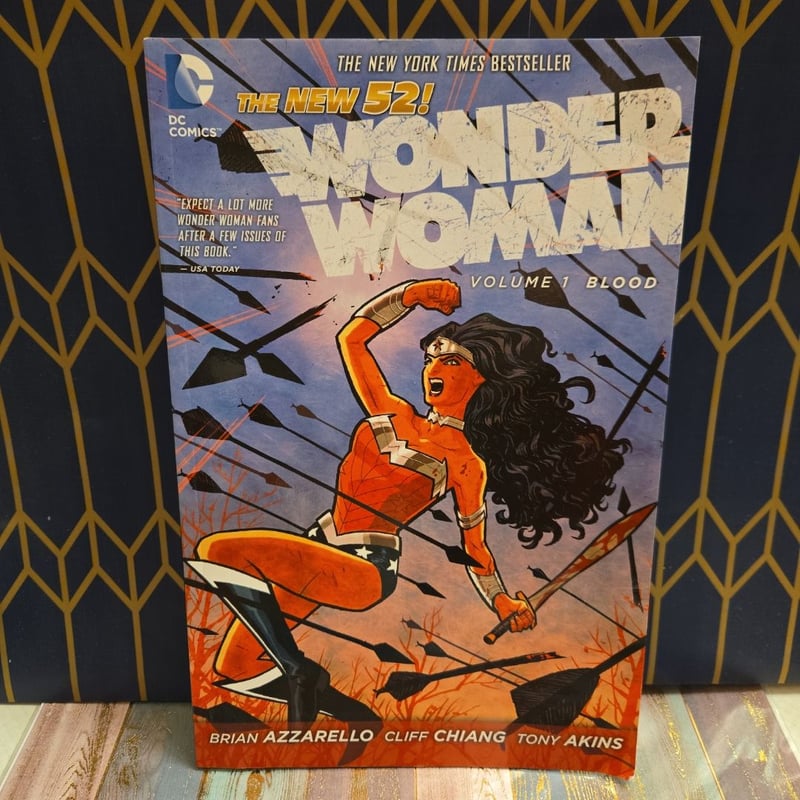 Wonder Woman Vol 1 Blood by Brian Azzarello