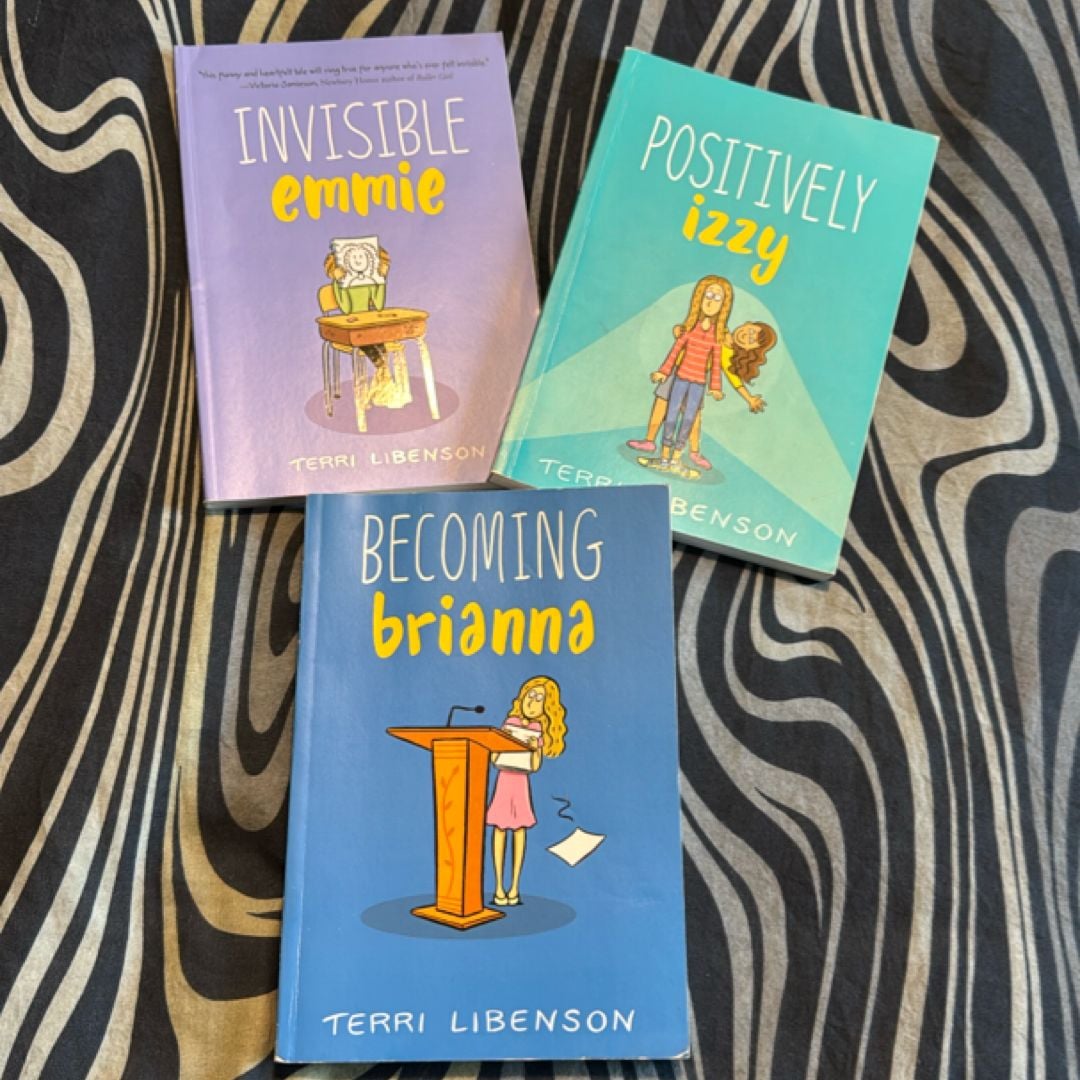 Invisible Emmie, Positively Izzy and Becoming Brianna BUNDLE by Terri ...