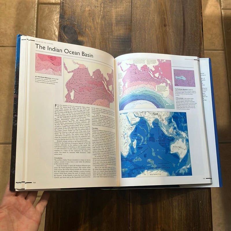 Atlas of the Oceans by John C. Pernetta, Hardcover | Pangobooks