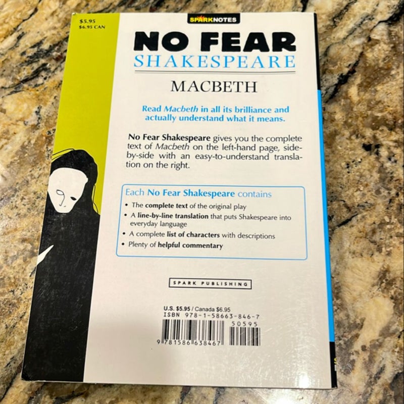 Macbeth (No Fear Shakespeare) by SparkNotes