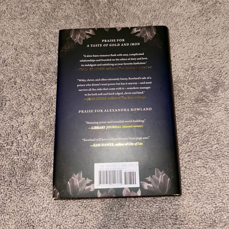 A Taste of Gold and Iron Special Edition by Alexandra Rowland ...