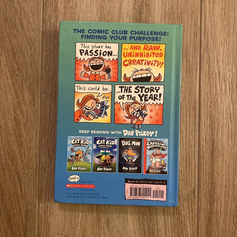 Cat Kid Comic Club On Purpose by Dav Pilkey, Hardcover | Pangobooks