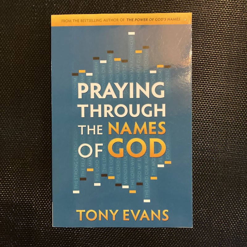 Praying Through the Names of God by Tony Evans, Paperback | Pango Books