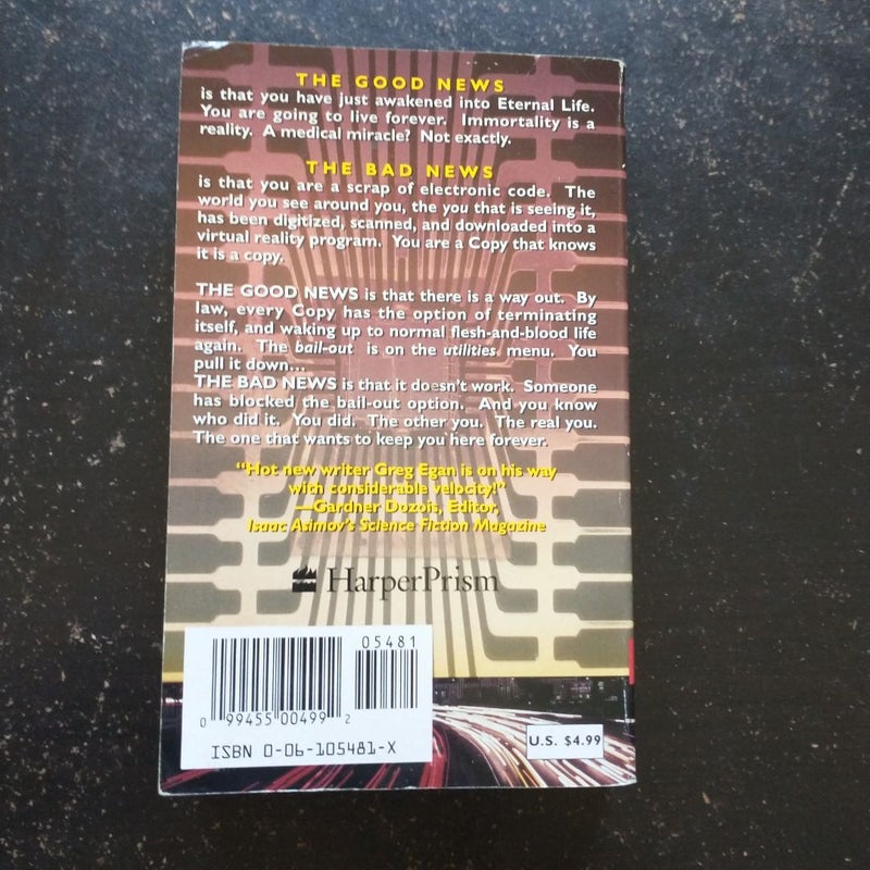 Permutation City by Greg Egan, Paperback | Pangobooks