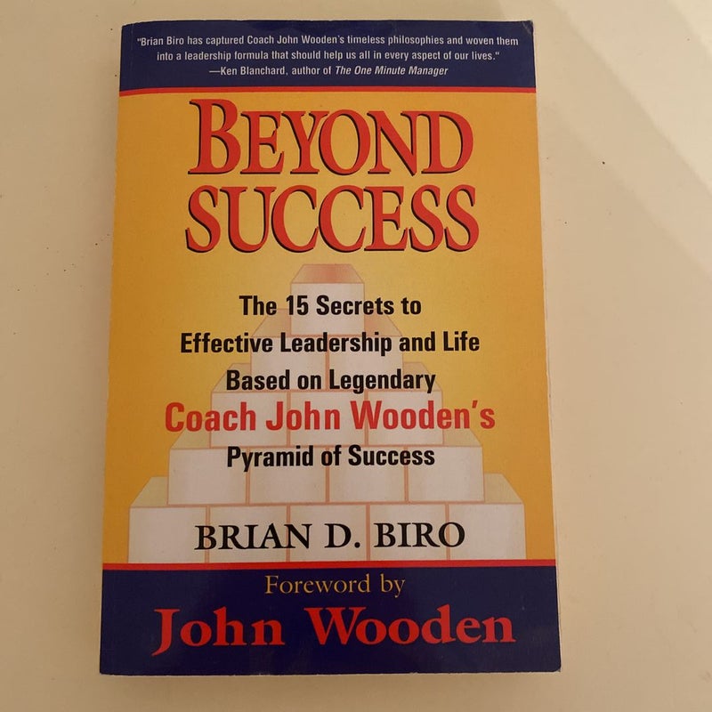 Beyond Success