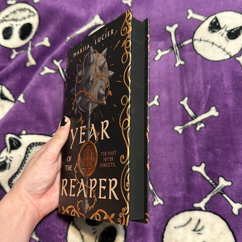 Year of the Reaper (Fairyloot Edition) by Makiia Lucier, Hardcover ...