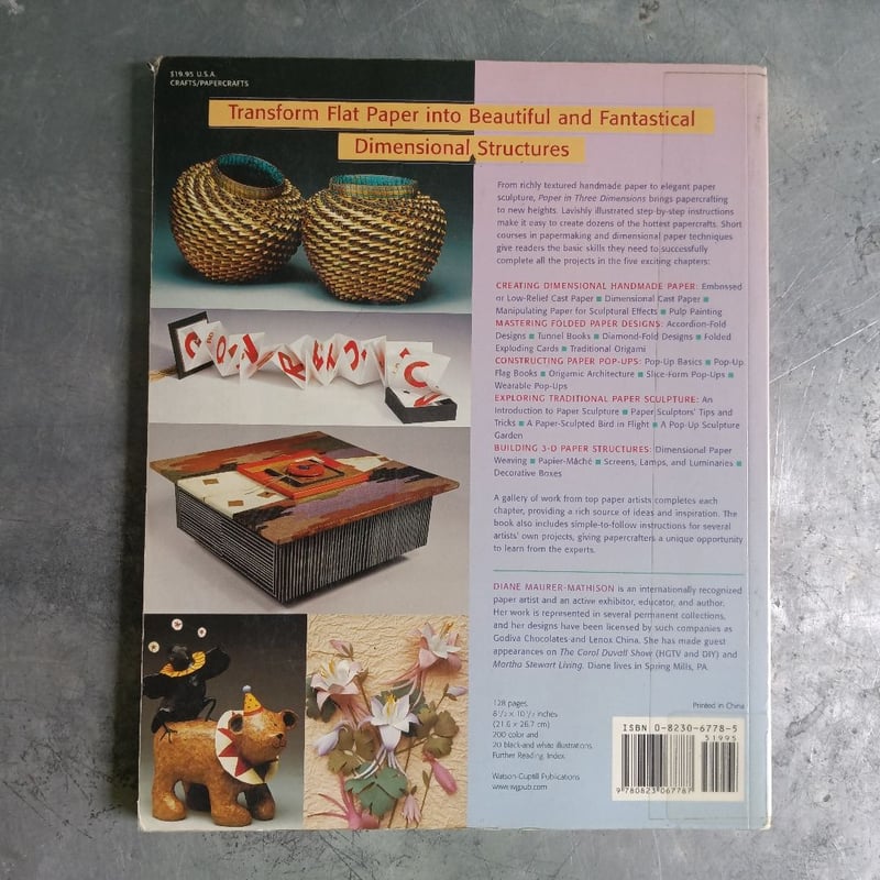 Paper in Three Dimensions by Diane Maurer-Mathison, Diane V. Maurer ...