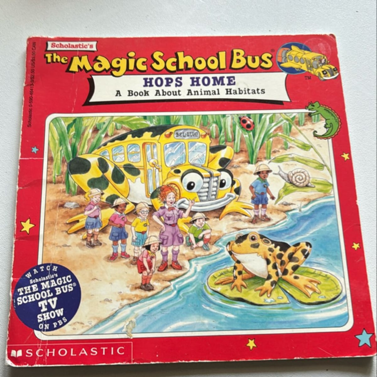 The Magic School Bus Hops Home by Joanna Cole, Patricia Relf