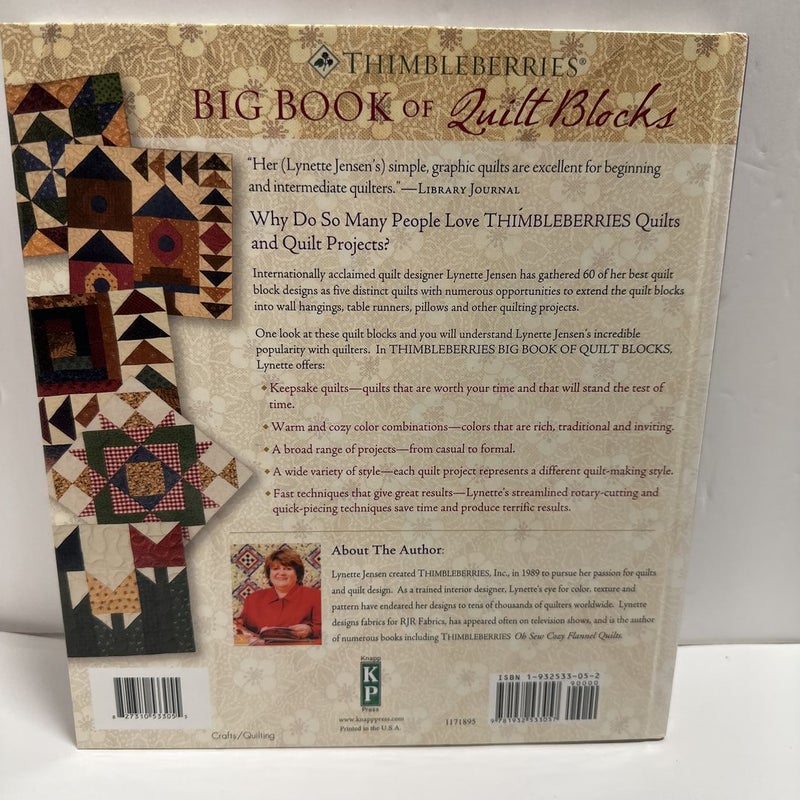 Thimbleberries Big Book of Quilt Blocks by Lynette Jensen
