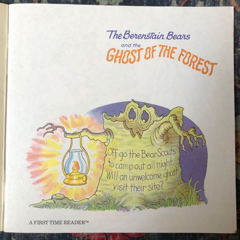 The Berenstain Bears and the Ghost of the Forest by Stan Berenstain ...