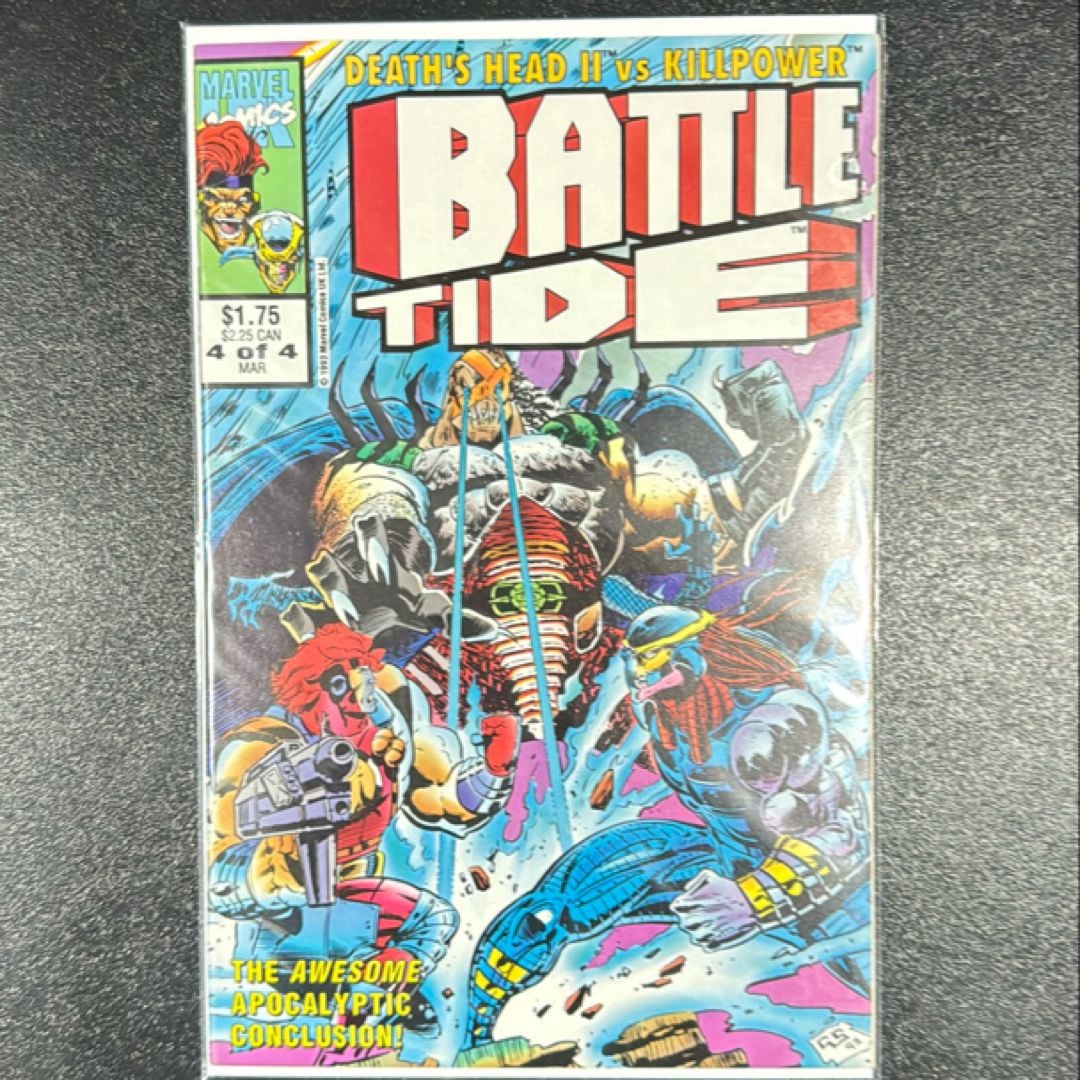 Battle Tide Death’s Head II vs KillPower # 4 of 4 March 1993 Marvel ...