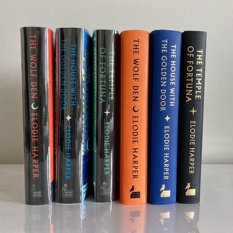 The Wolf Den Trilogy UK SIGNED LIMITED First Editions by Elodie Harper ...