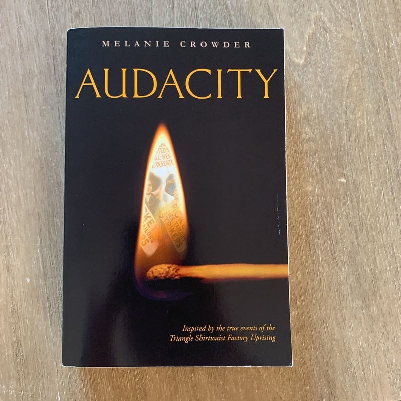Audacity by Melanie Crowder, Paperback | Pango Books