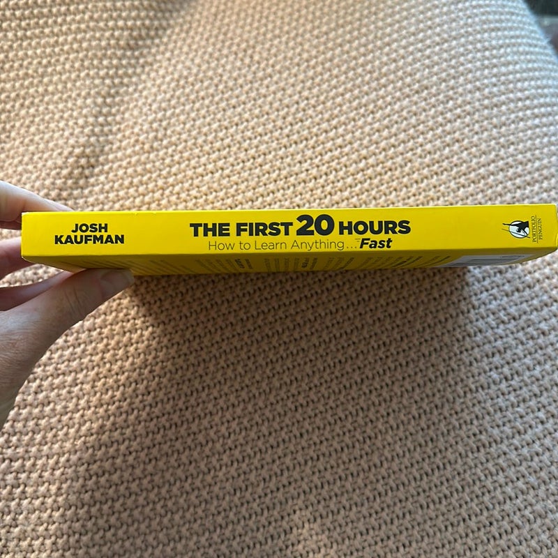 The First 20 Hours by Josh Kaufman
