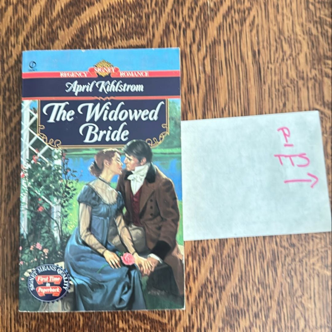 The Widowed Bride by April Kihlstrom