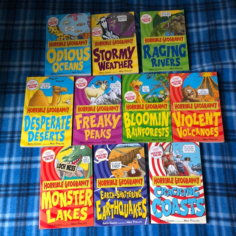 Horrible Geography Boxset by Anita Ganeri