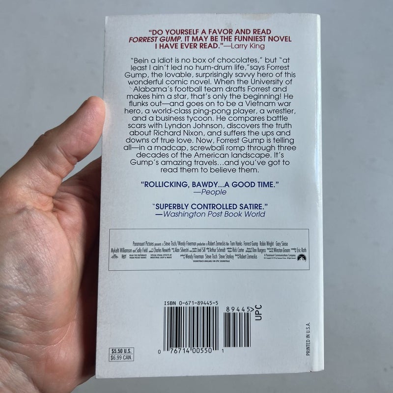 Forrest Gump by Winston Groom, Paperback | Pangobooks