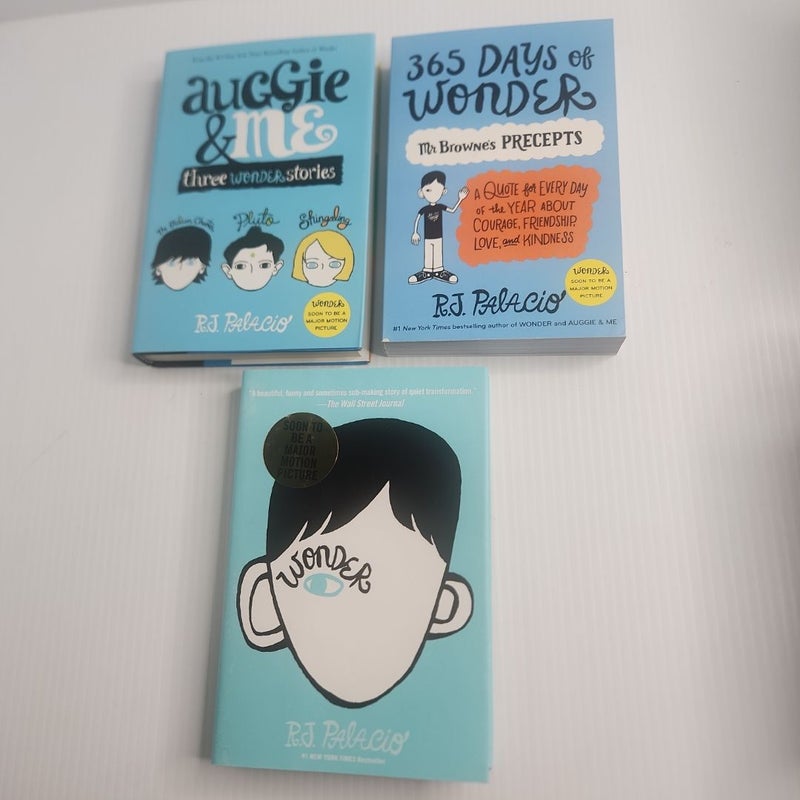 Wonder, Auggie and Me, 365 Days of Wonder Boxed Set by R. J. Palacio