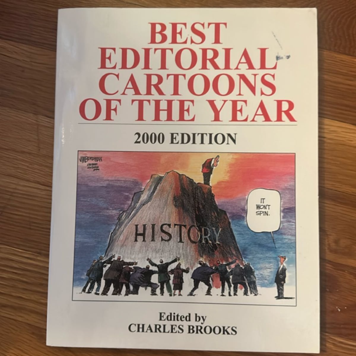 Best Editorial Cartoons of the Year by Charles Brooks