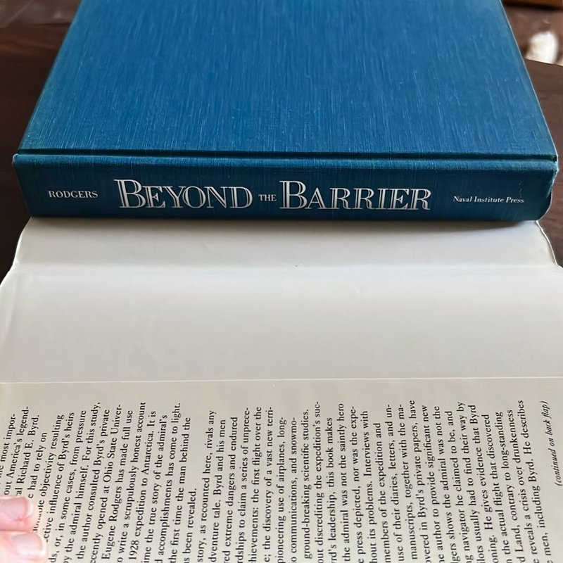Beyond the Barrier by Eugene Rodgers