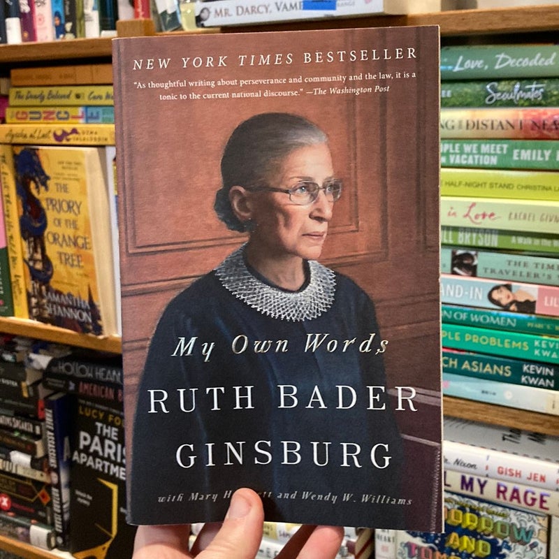 My Own Words by Ruth Bader Ginsburg, Paperback | Pangobooks