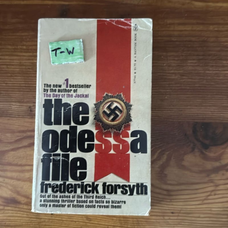 The ODESSA File by Frederick Forsyth , Paperback | Pangobooks
