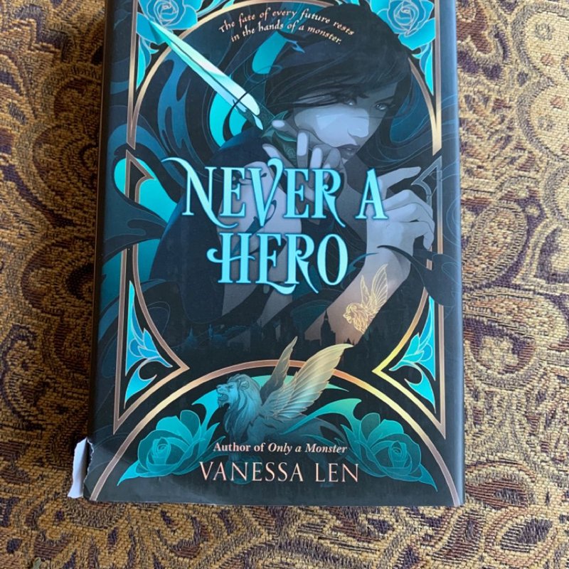 Never a Hero by Vanessa Len