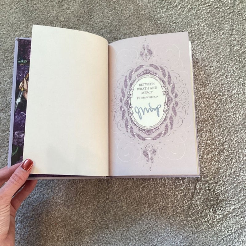 Between Wrath and Mercy (Bookish Box) by Jess Wisecup, Hardcover ...