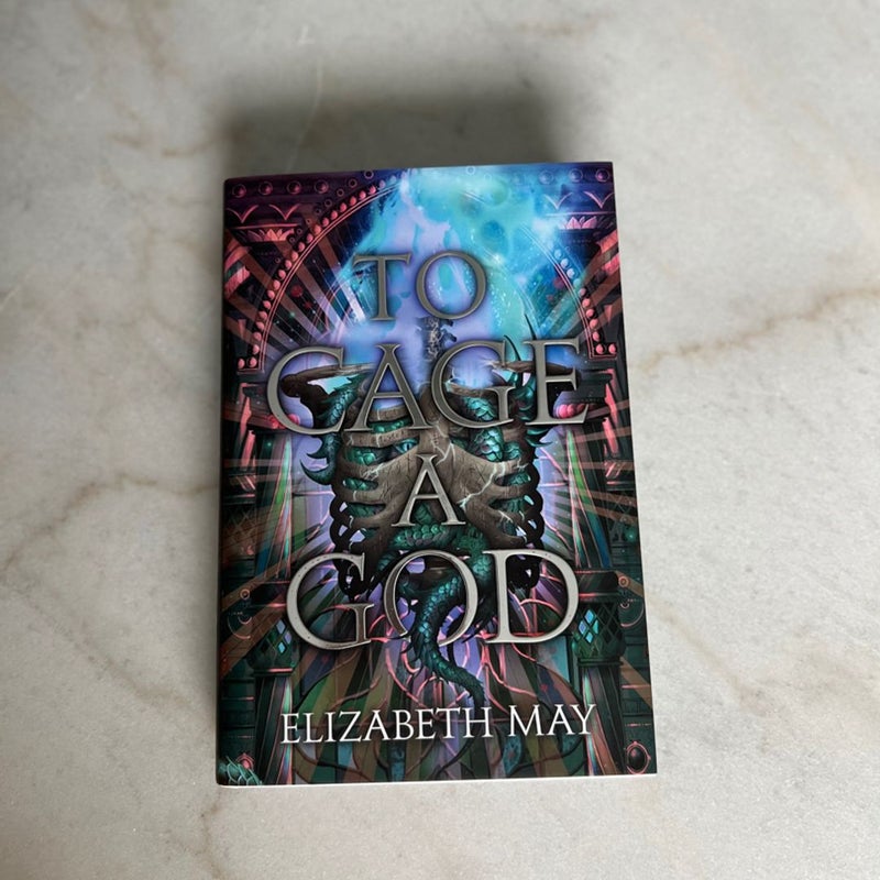 SIGNED Illumicrate Special Edition To Cage A God by Elizabeth May by ...
