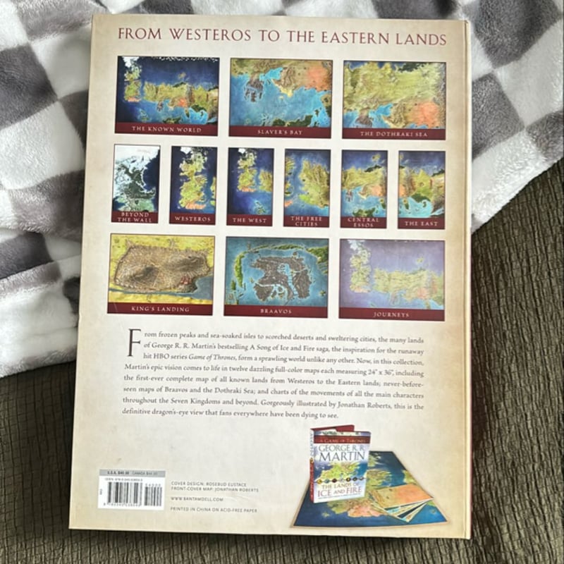The Lands of Ice and Fire (a Game of Thrones) by George R. R. Martin