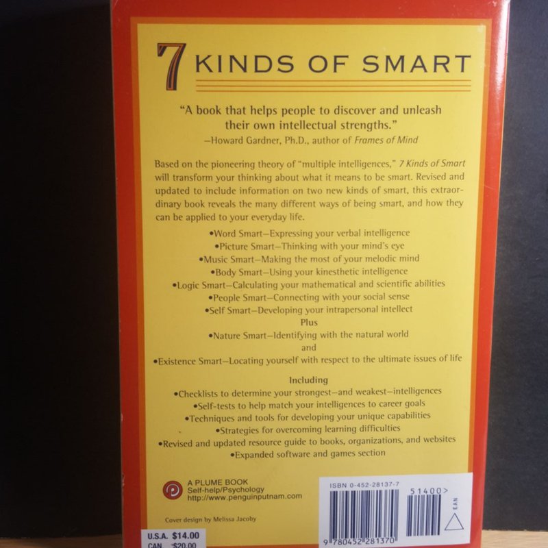 7 Kinds of Smart by Thomas Armstrong, Paperback | Pangobooks