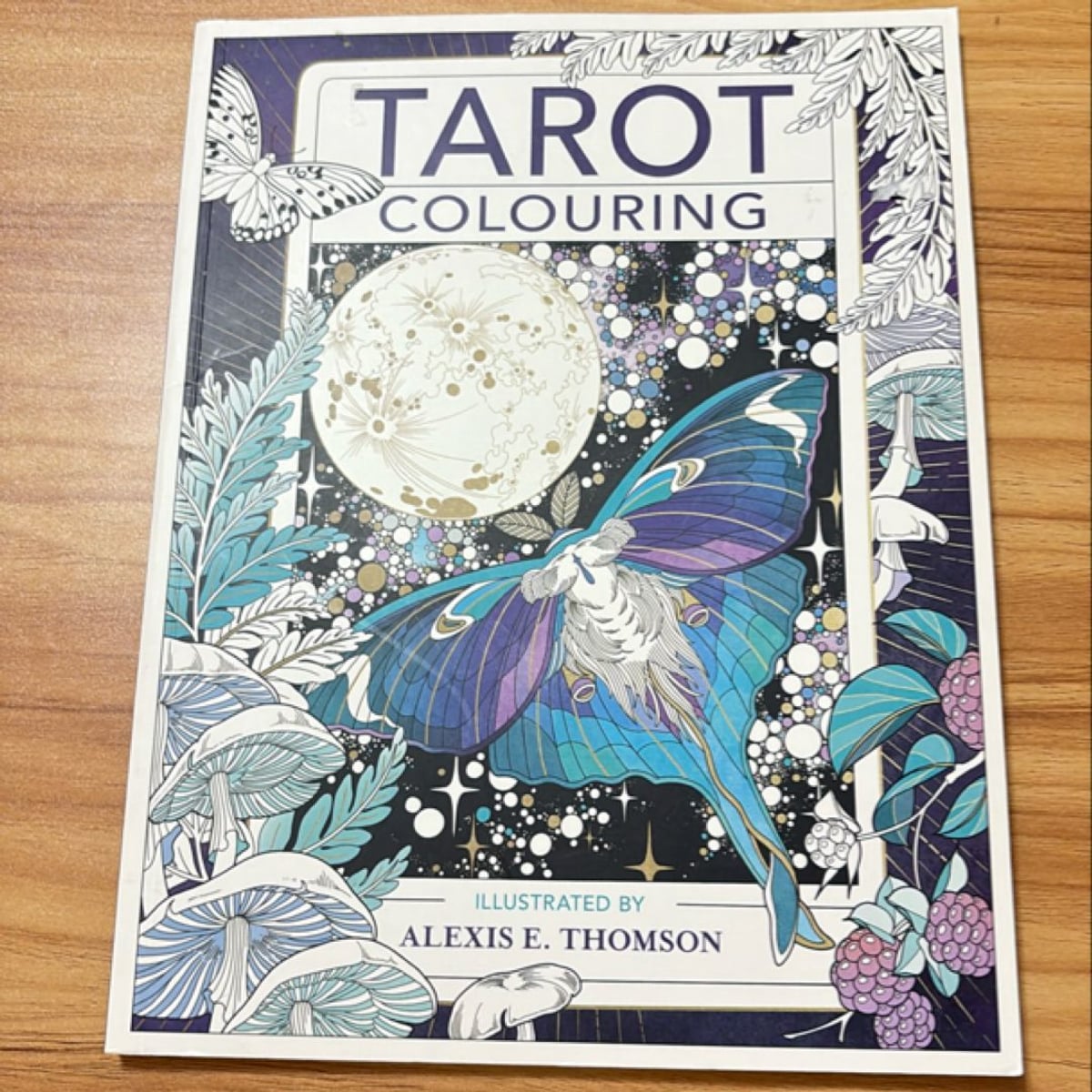 Tarot Colouring by Alexis E. Thomson