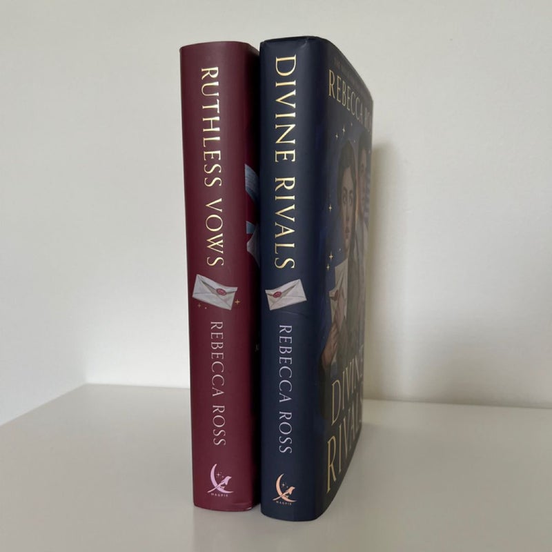 Divine Rivals & Ruthless Vows by Rebecca Ross, Hardcover | Pangobooks