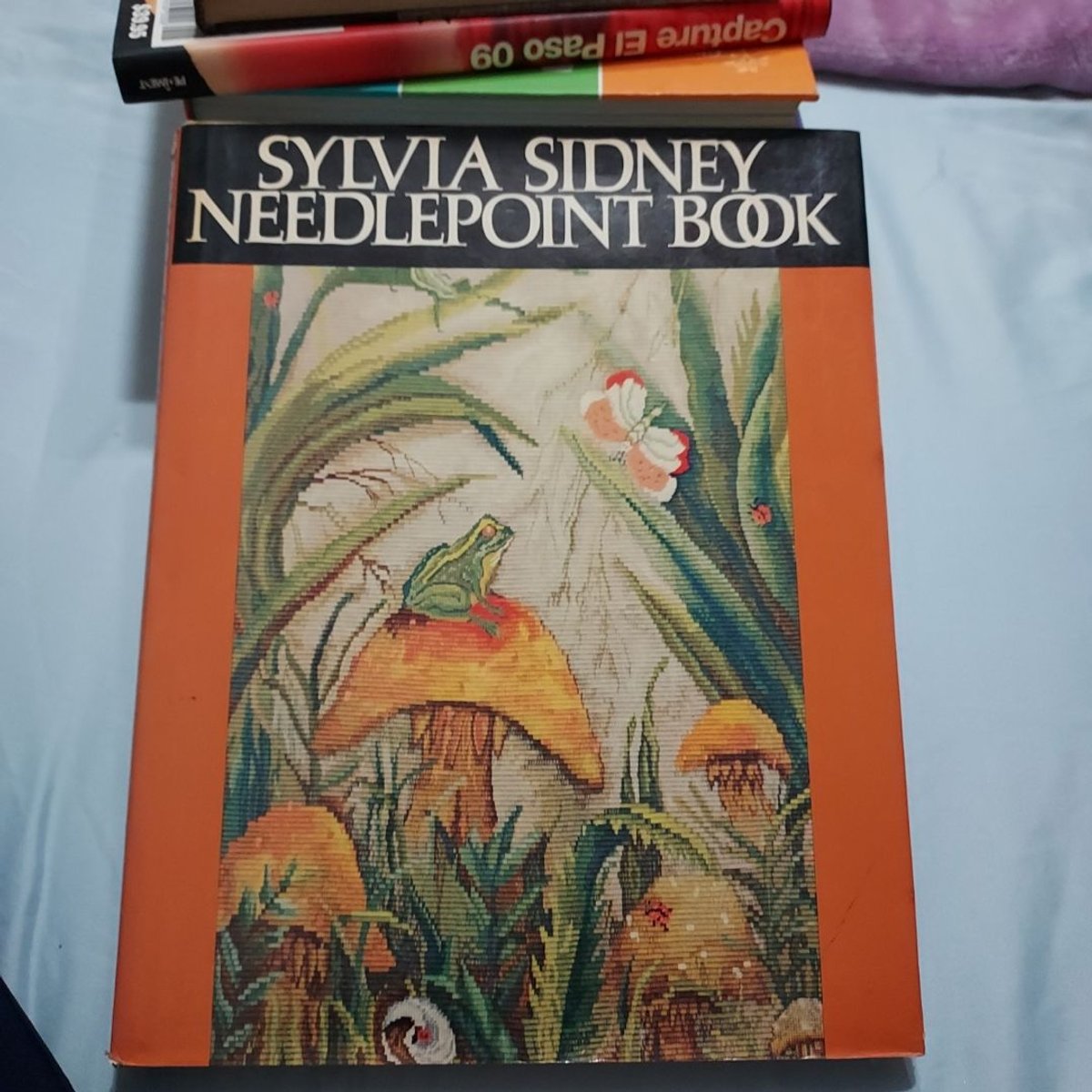 Sylvia Sidney Needlepoint Book by Sylvia Sidney, Alfred Allan Lewis