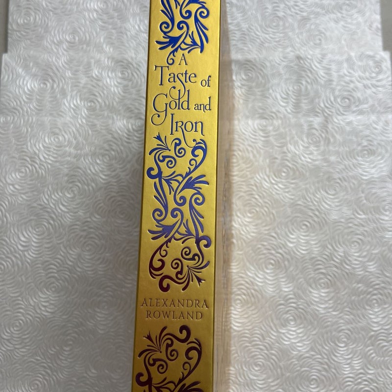 A Taste of Gold and Iron by Alexandra Rowland, Hardcover | Pangobooks