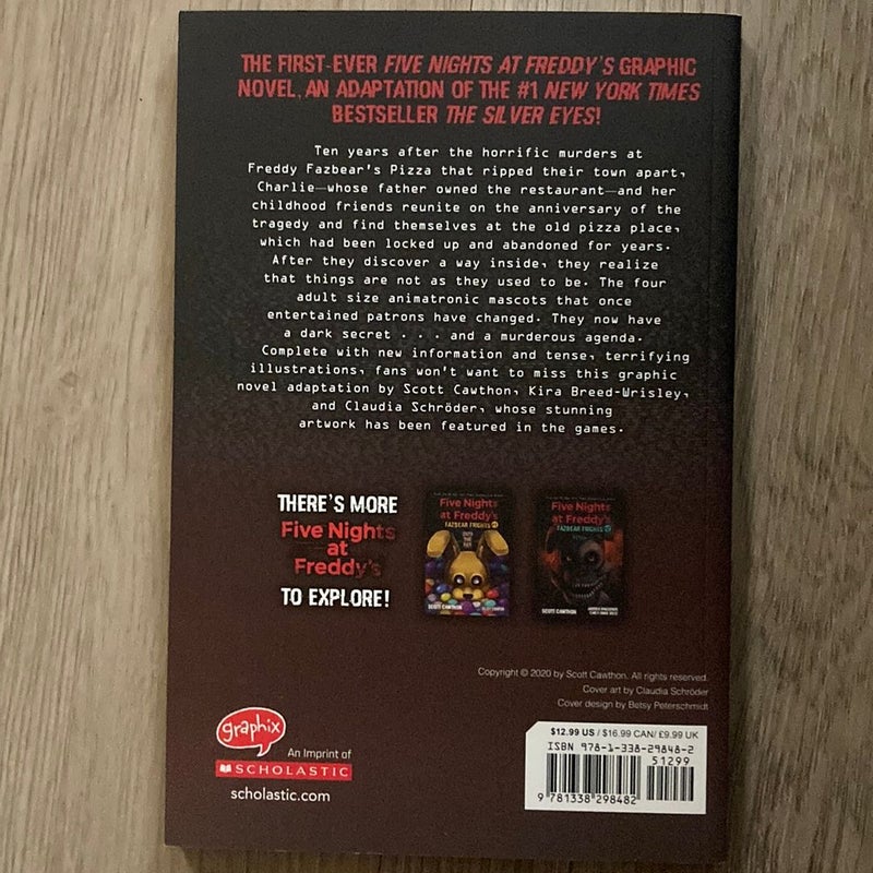 The Silver Eyes (Five Nights at Freddy's Graphic Novel #1) by Scott ...