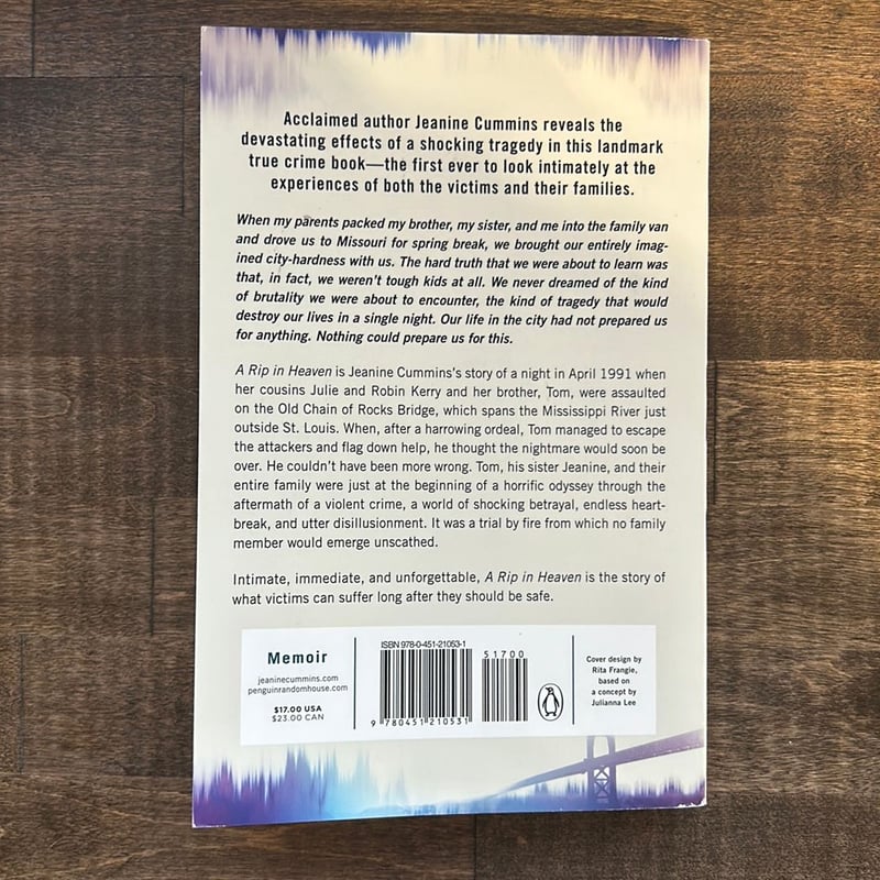 A Rip in Heaven by Jeanine Cummins, Paperback | Pangobooks