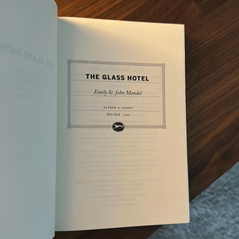 The Glass Hotel by Emily St. John Mandel, Hardcover | Pangobooks