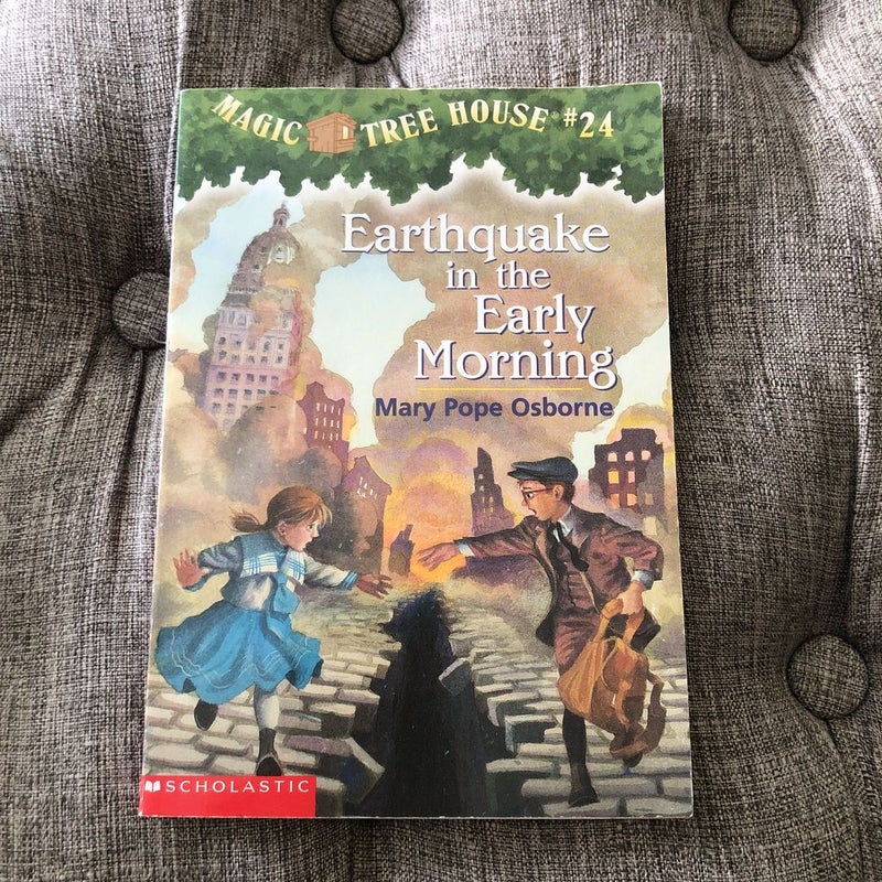 Magic Tree House Earthquake in the Early Morning