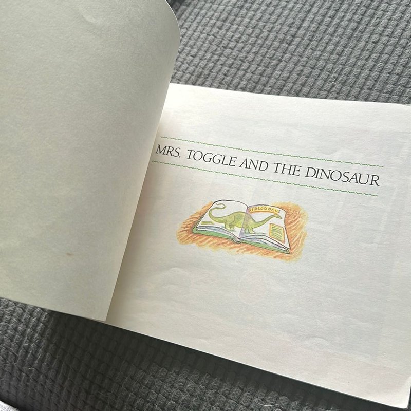 Mrs. Toggle and the Dinosaur by Robin Pulver, Paperback | Pangobooks