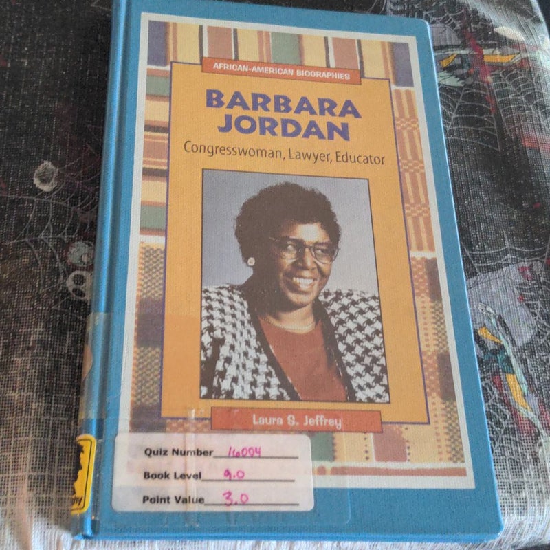 Barbara Jordan by Laura S. Jeffrey