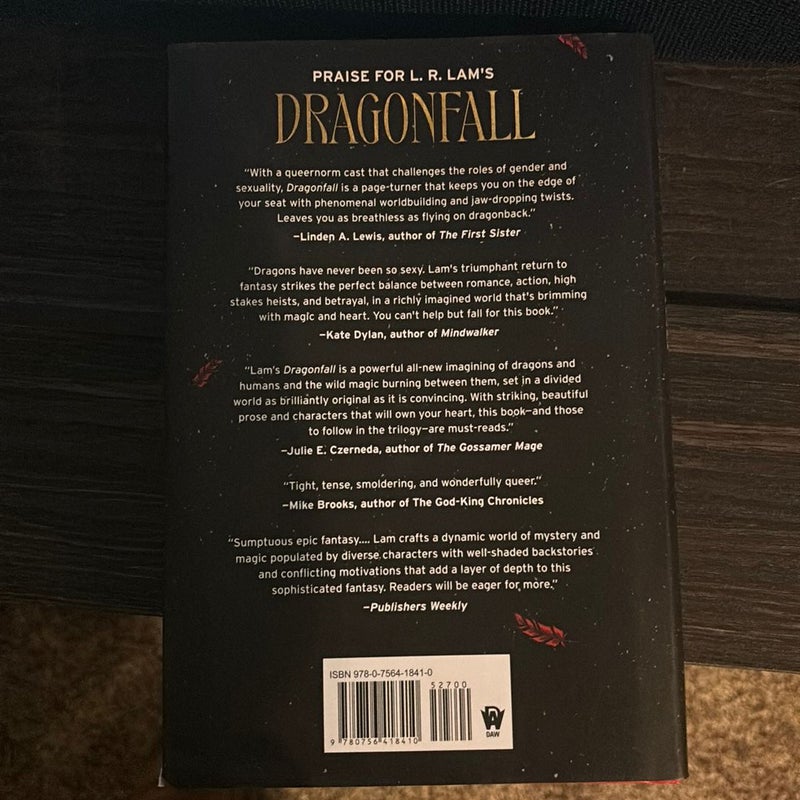 Dragonfall by L. R. Lam