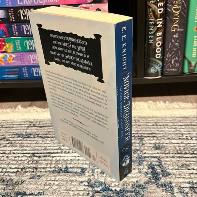 Novice Dragoneer by E. E. Knight