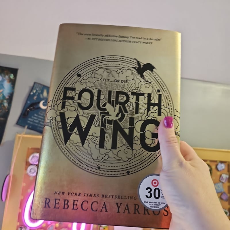 Fourth Wing by Rebecca Yarros, Hardcover | Pangobooks