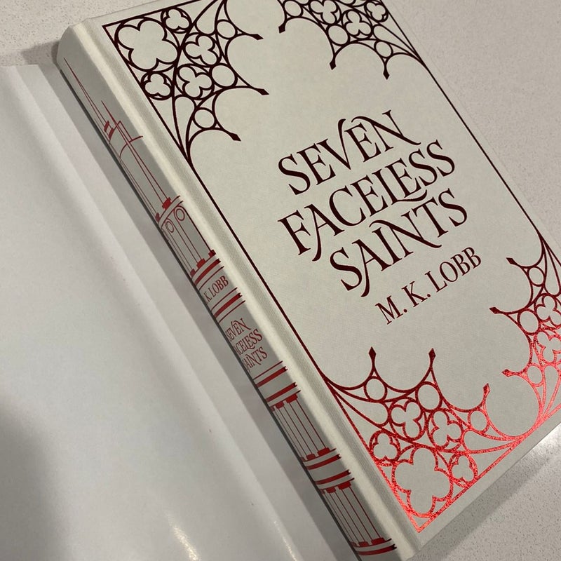Seven Faceless Saints by M K Lobb, Hardcover | Pangobooks