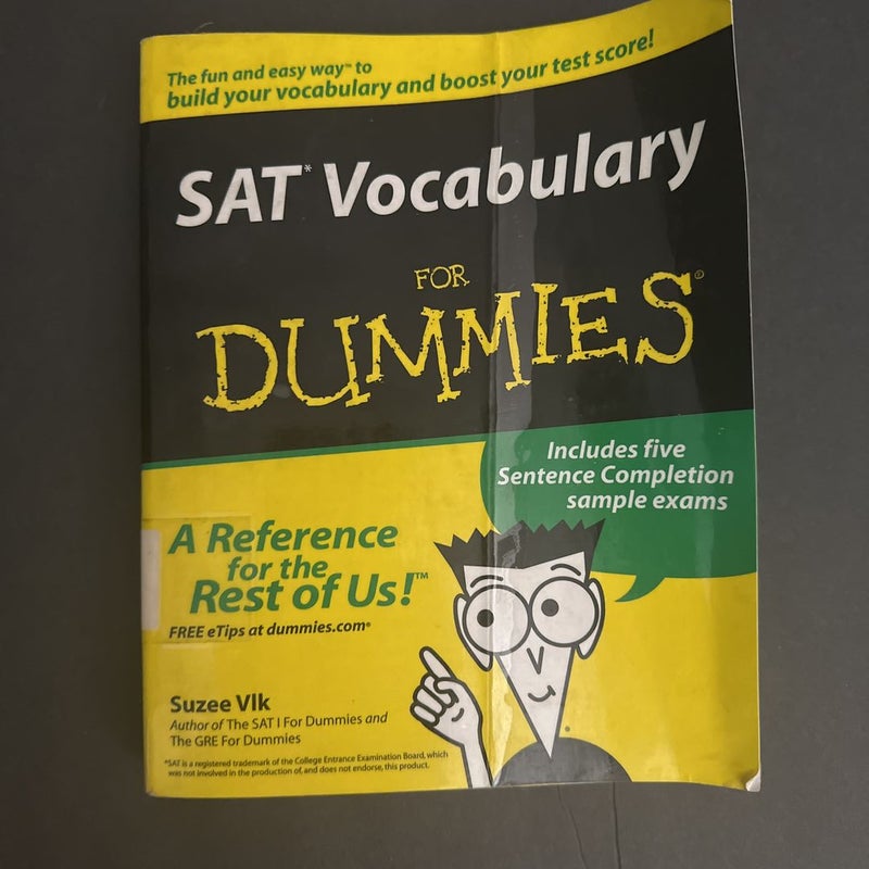 Sat* Vocabulary by Suzee Vlk, Paperback | Pangobooks